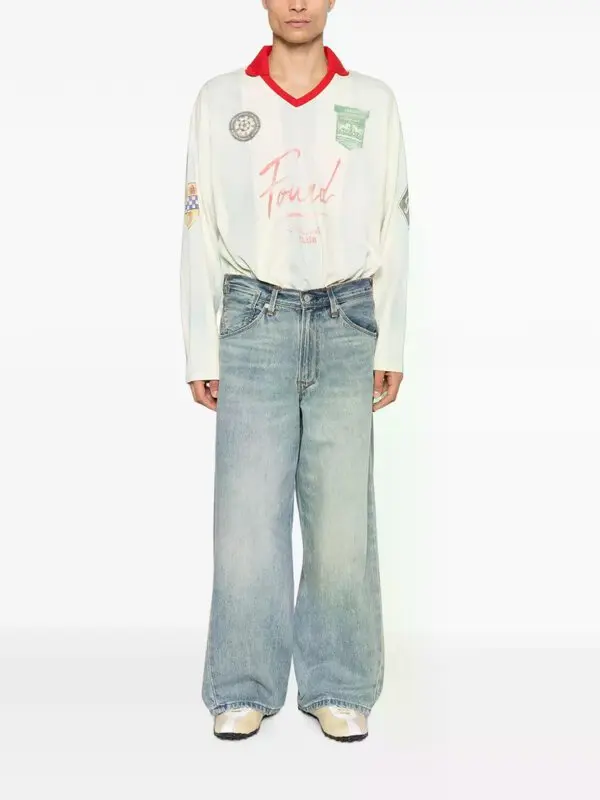 LEVI'S Faded Wide-leg Jeans - Blue