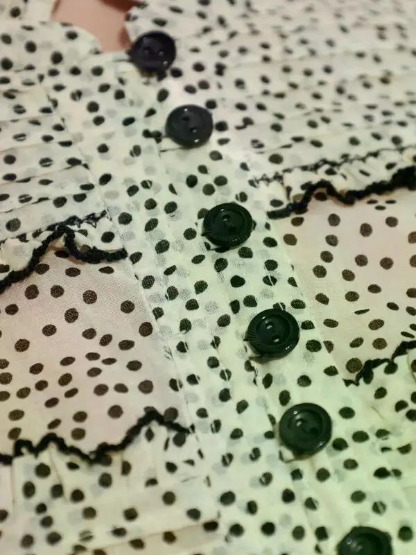 MARANT ETOILE Doane Ruffled Polka-dot Top