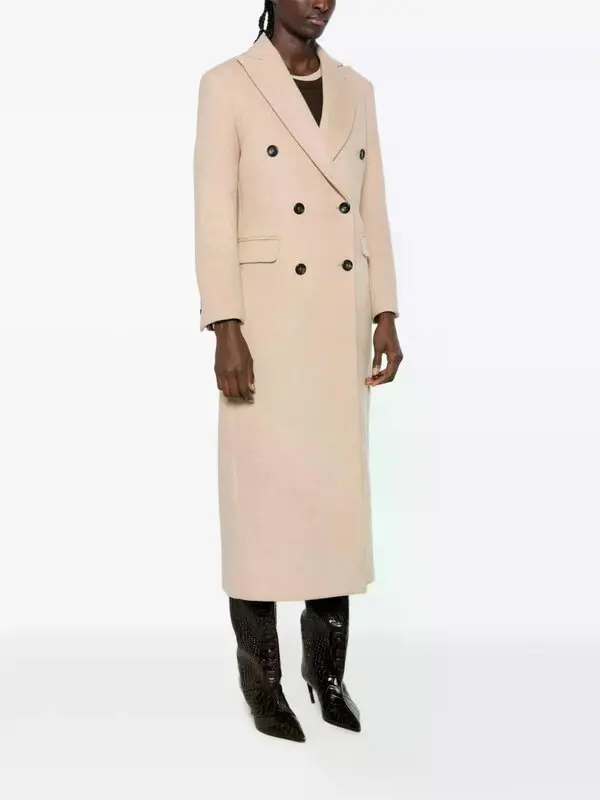 ERALDO Double-breasted Peaked-lapel Coat