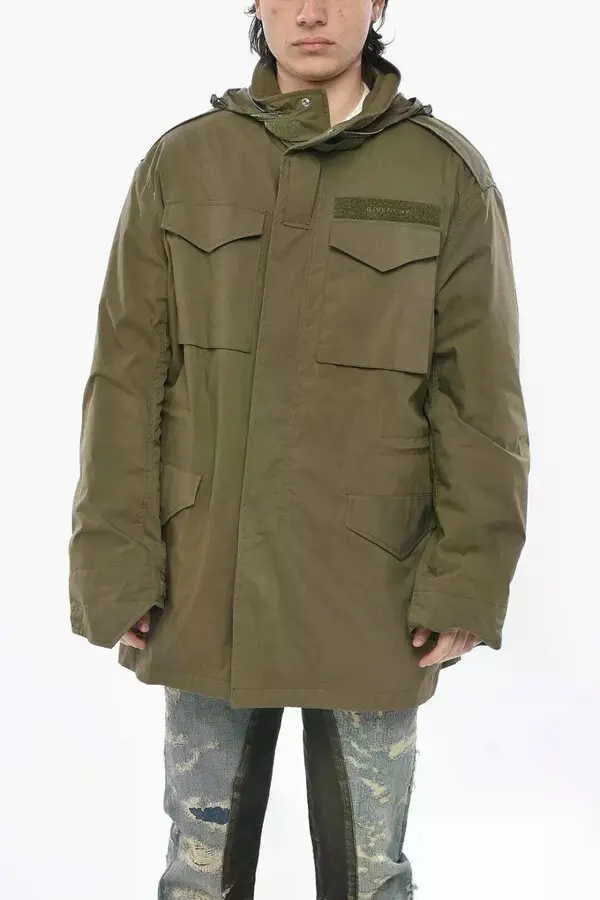 Givenchy Multi-pockets Parka - Green
