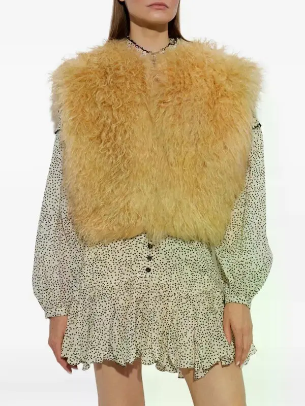 Isabel Marant Étoile Faux-fur Vest - Neutrals