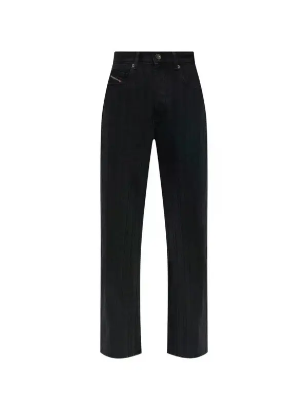 DIESEL® 1971 D-sent Pinstripe-pattern Jeans - Black