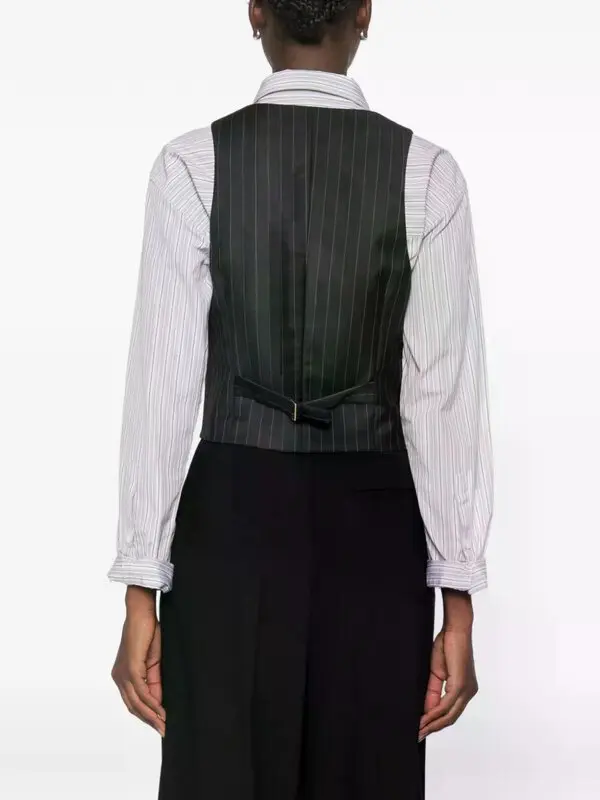 TOM FORD Pinstripe Pattern Waistcoat