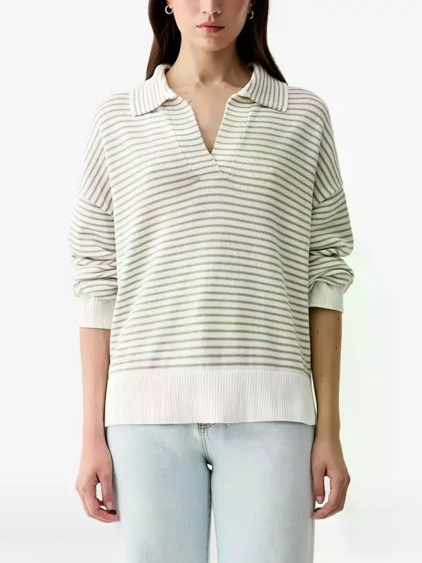 Barbour Aylesby Cotton Sweater - White