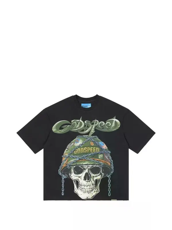 GODSPEED Graphic-print T-shirt - Black