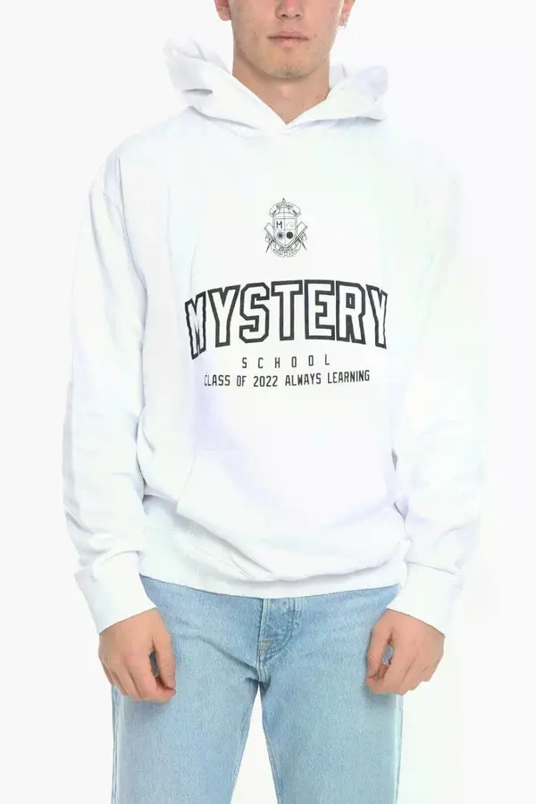 MSFTS Logo-print Hoodie - White
