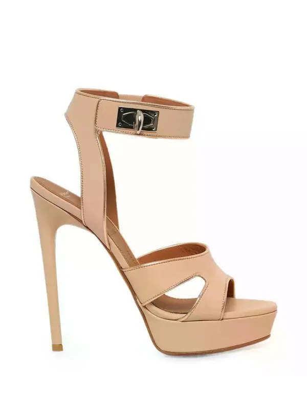 Givenchy Shark Lock Platform Pumps - Pink