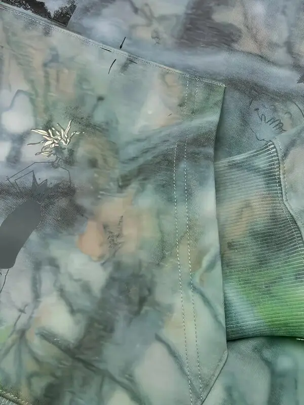 JUNGLES JUNGLES Camouflage Print Hoodie