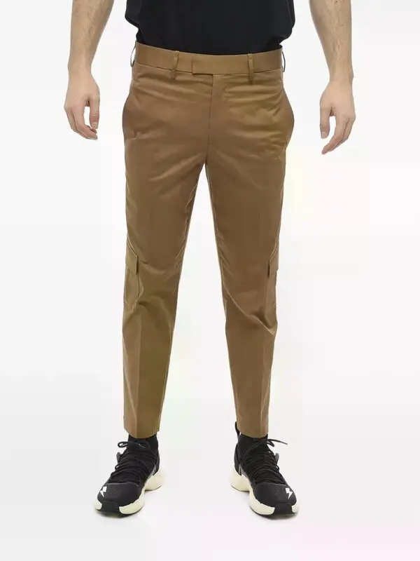 Neil Barrett Skinny-fit Cargo Pants - Brown