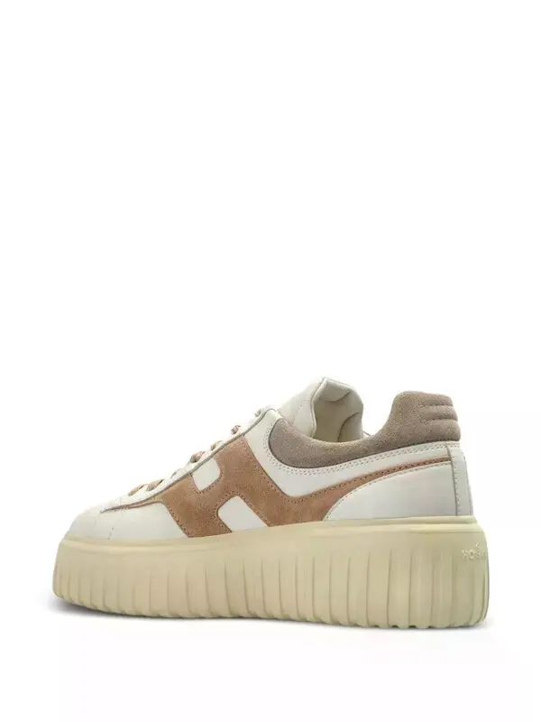 Hogan Logo-patch Panelled Sneakers