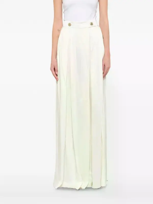 LANVIN Button-detail Pleated Trousers