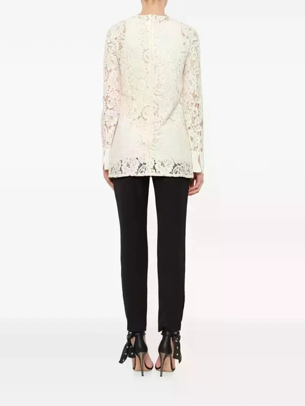 LANVIN Floral-lace Top