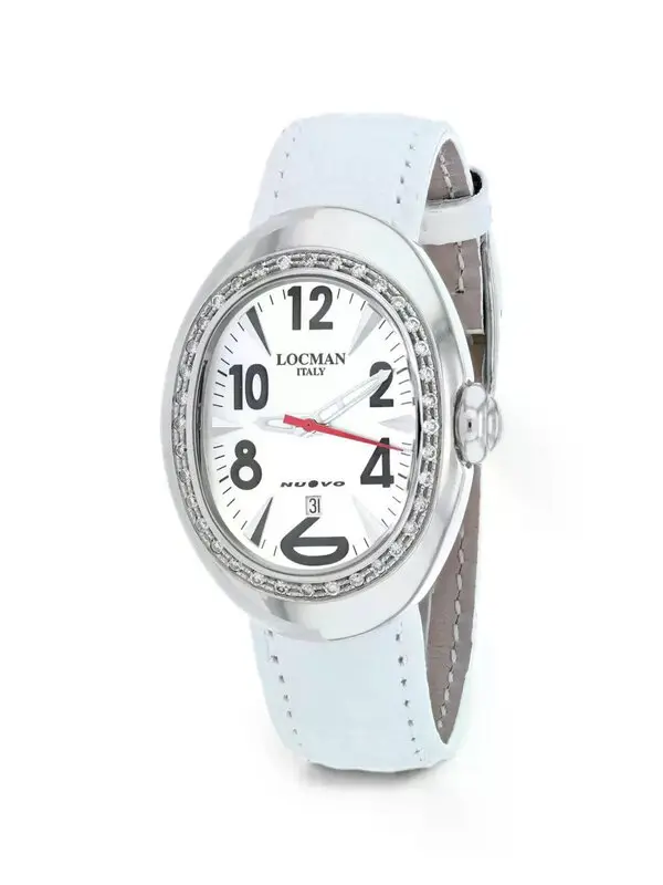 Locman Nuovo Diamond 30mm Watch - White