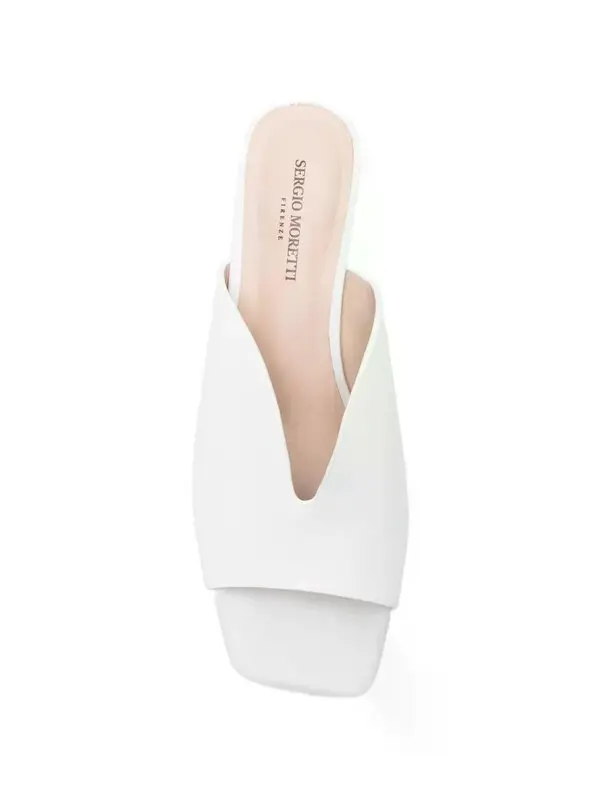 SERGIO MORETTI FIRENZE V-cut Open-toe Sandals