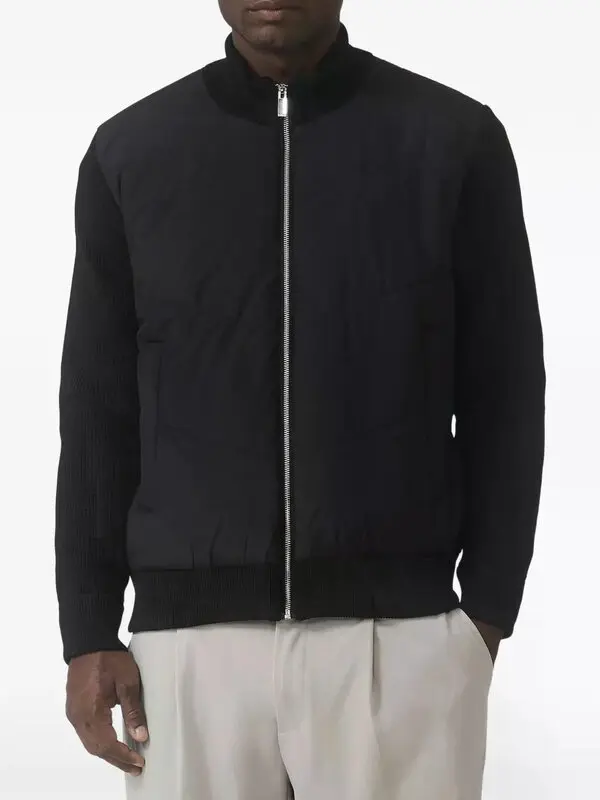 MAUVAIS Quilted Panelled Jacket