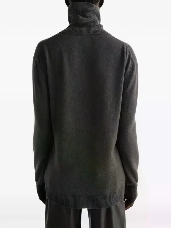 LEMAIRE Stand-collar Cashmere Sweater - Grey