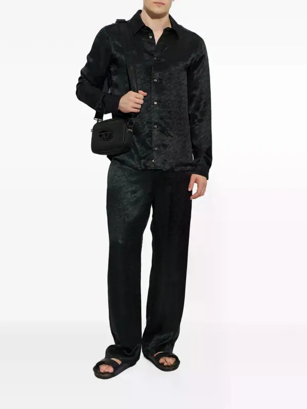 DIESEL® Logo-jacquard Elasticated-waistband Trousers