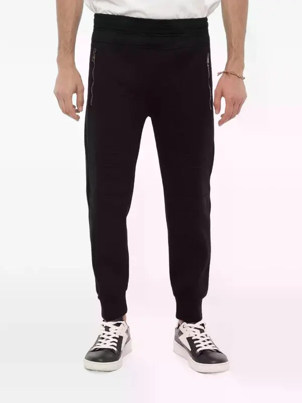 Neil Barrett Zip-pocket Track Pants - Black