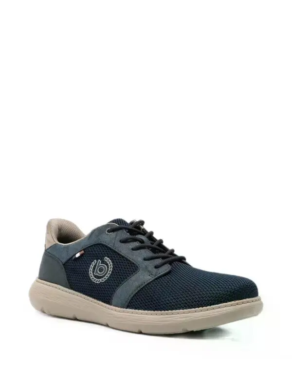 BUGATTI Logo-patch Mesh-panel Sneakers