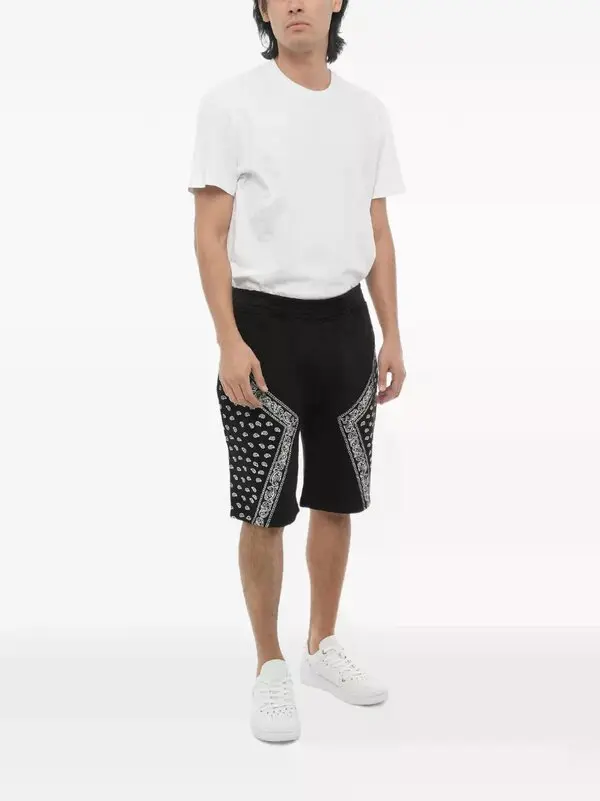Neil Barrett Paisley Print Shorts