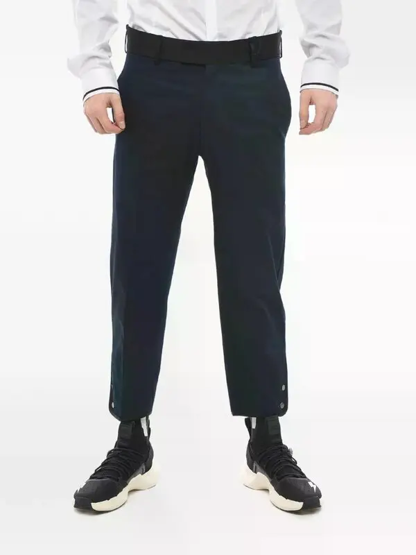 Neil Barrett Belt-loop Trousers - Blue