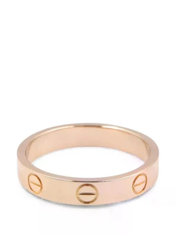Cartier 2010s Mini Love Ring - Pink