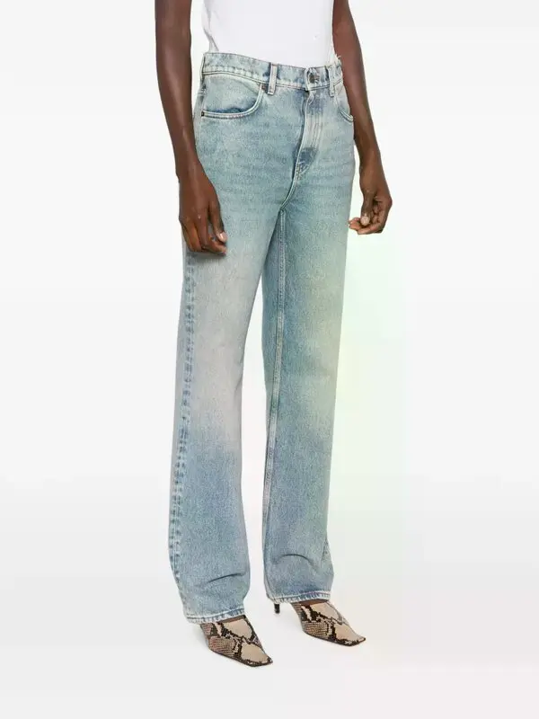 GOLDEN GOOSE Norma Zip-up Straight-leg Jeans