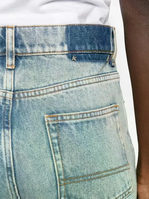 GOLDEN GOOSE Norma Zip-up Straight-leg Jeans
