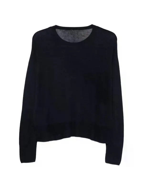 Closed Fine-knit Drop-shoulder Sweater