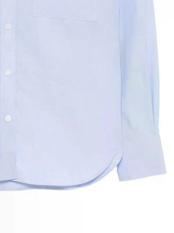 Closed Chest-pocket Button-down Shirt