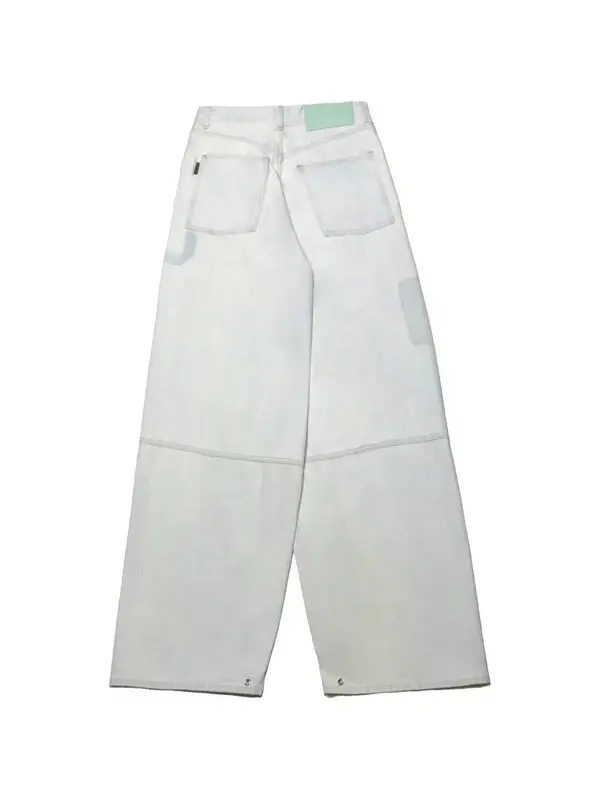 HAIKURE Patchwork Rivet-embellished Jeans