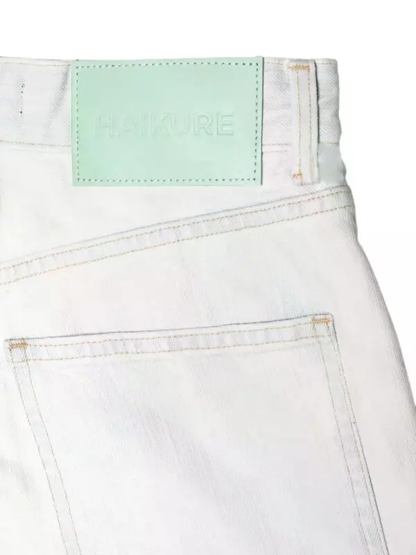 HAIKURE Patchwork Rivet-embellished Jeans