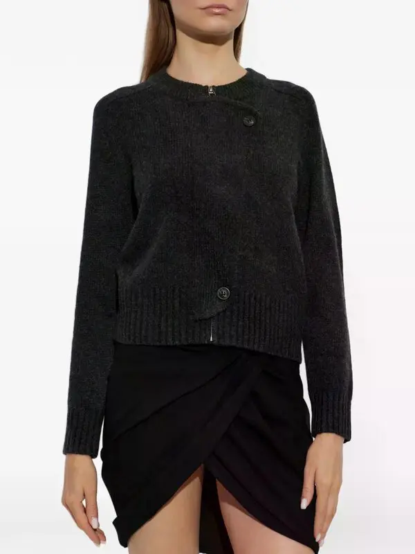 Isabel Marant Étoile Murielle Zip-up Cardigan - Grey