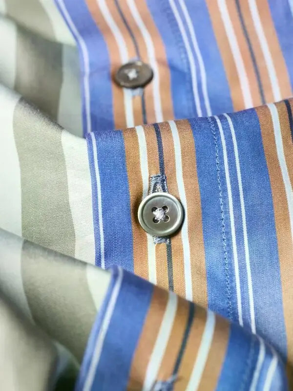 Paul Smith Mix-up Stripe Cotton Shirt