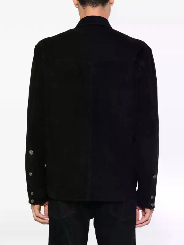ANTIK DENIM Whipstitch-detail Western-style Shirt