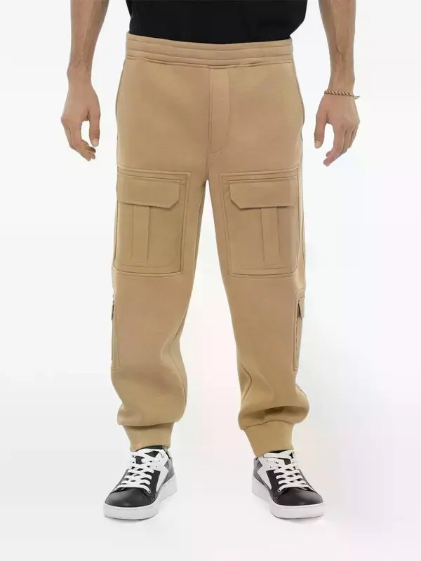 Neil Barrett Cargo-pocket Track Pants - Brown