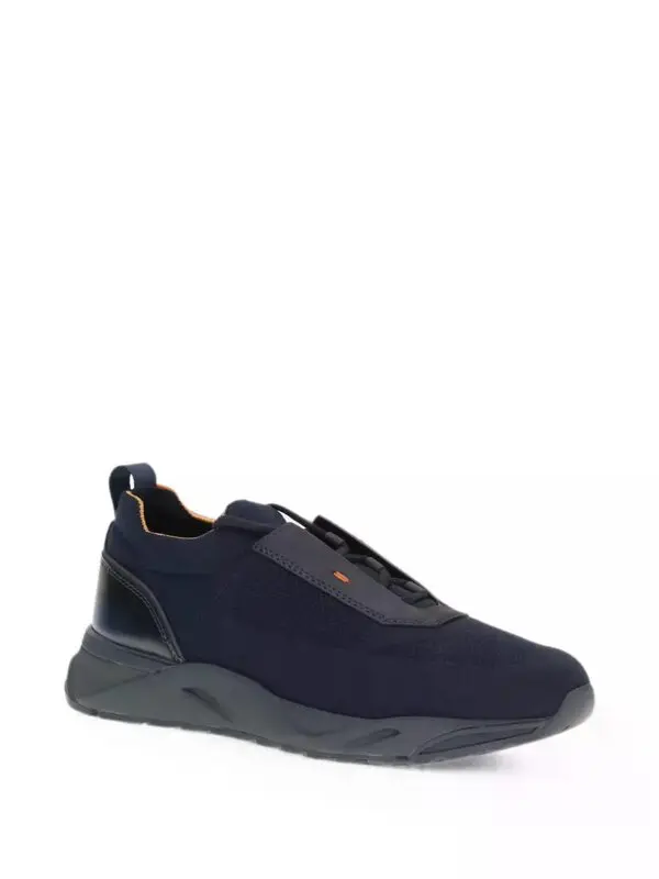 Santoni Panelled Sneakers