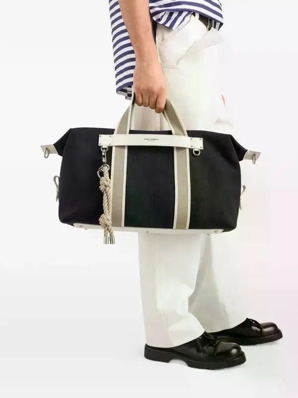 Dolce & Gabbana Essenza Canvas Travel Bag
