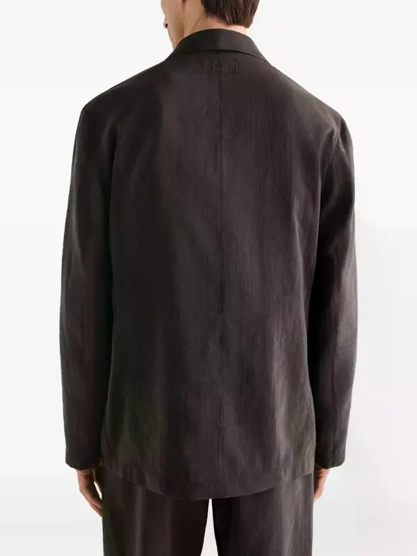 LEMAIRE Light Double-breasted Jacket In Dry Silk
