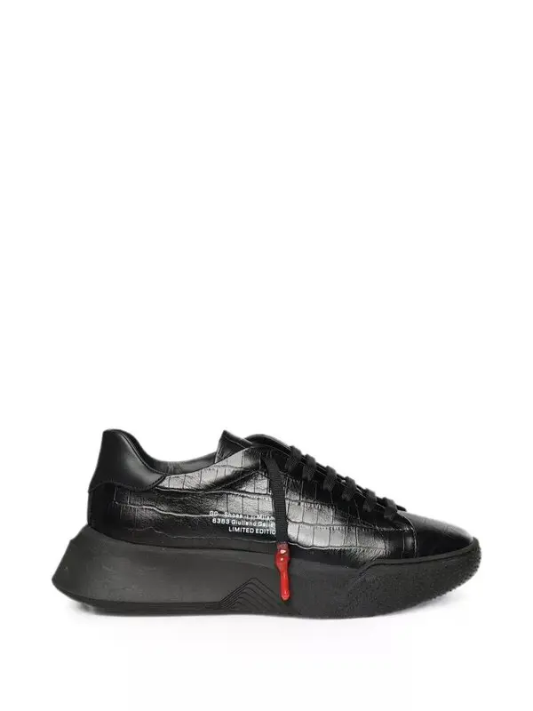 GIULIANO GALIANO Nemesis Crocodile-effect Sneakers