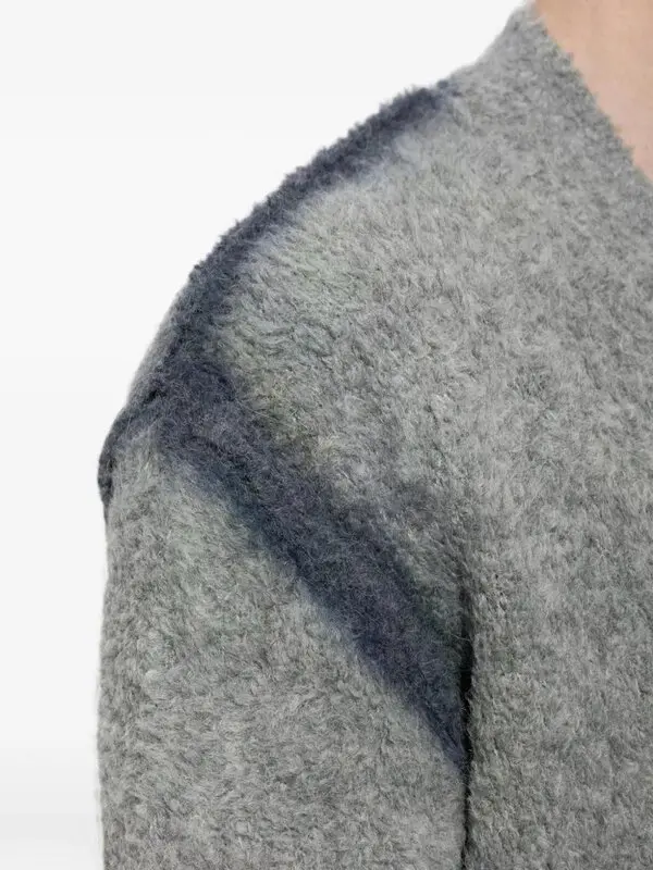 DIESEL® K-remo Brushed-knit Cardigan