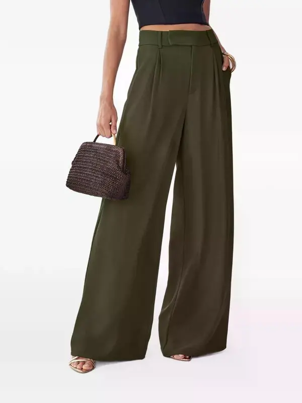 BWLDR Belinda Pleated Trousers - Green