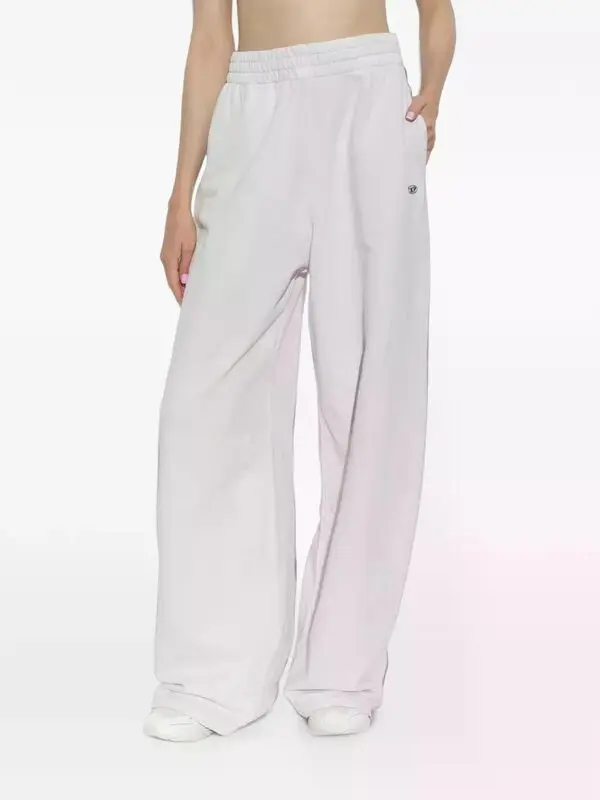 DIESEL® Crystal-embellished Cotton Track Pants