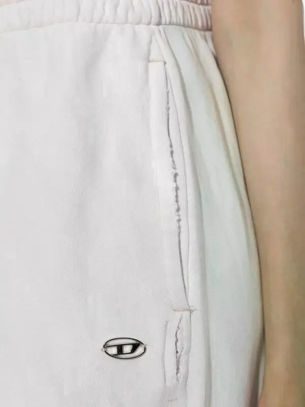 DIESEL® Crystal-embellished Cotton Track Pants