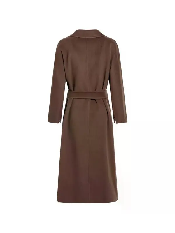 Max Mara Belted Wrap-style Coat