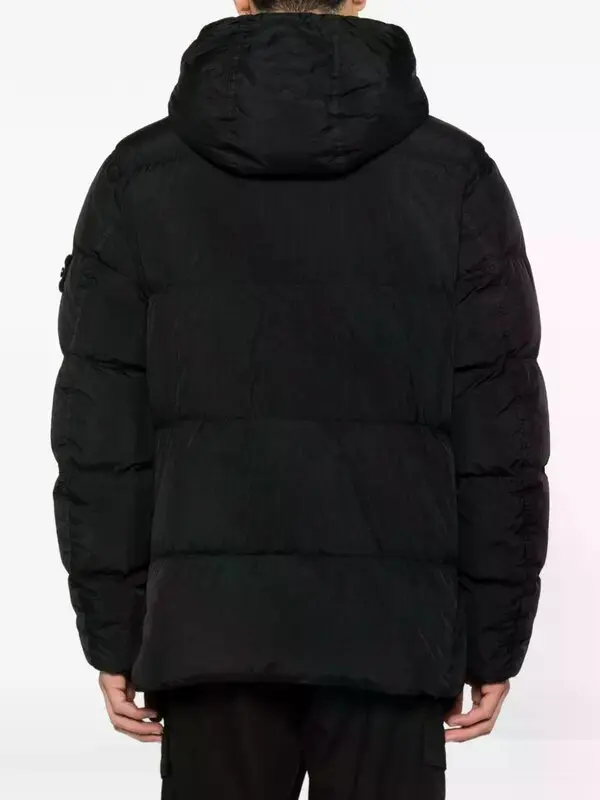 Stone Island Compass-patch Quilted Jacket