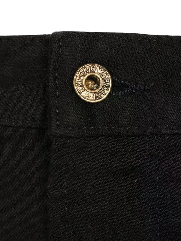 Emporio Armani Straight-leg Five-pocket Jeans