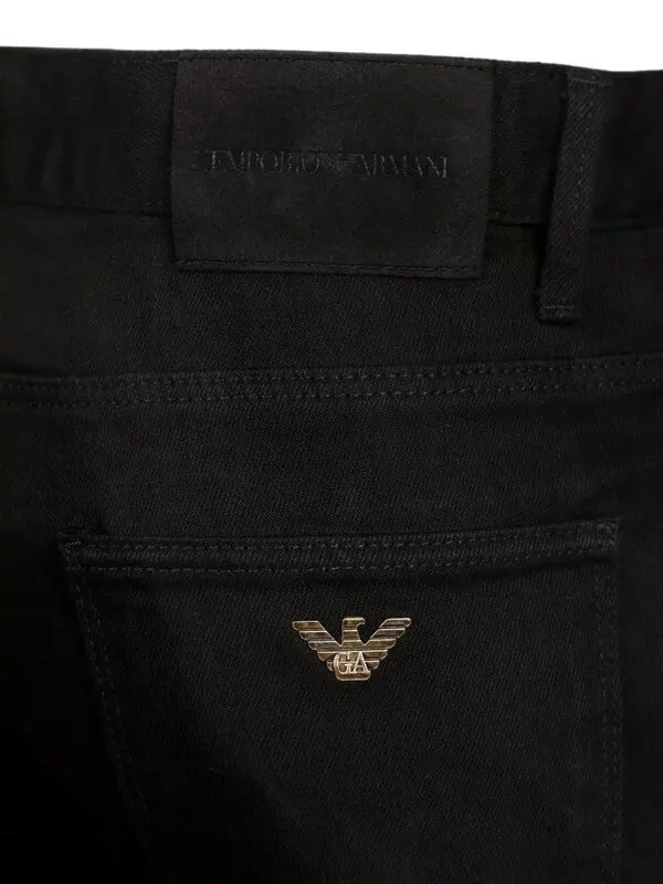 Emporio Armani Straight-leg Five-pocket Jeans