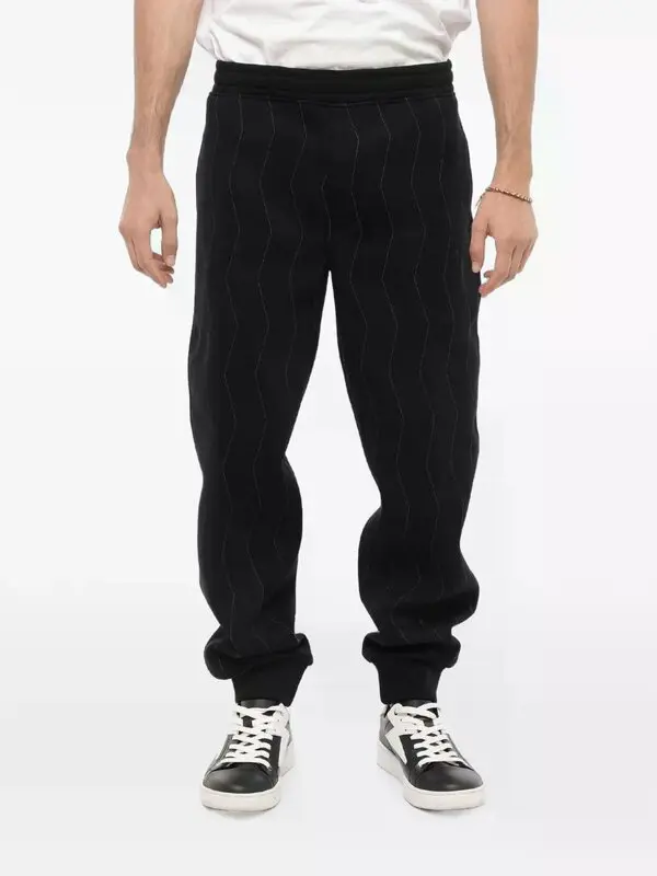 Neil Barrett Loose-fit Track Pants - Black