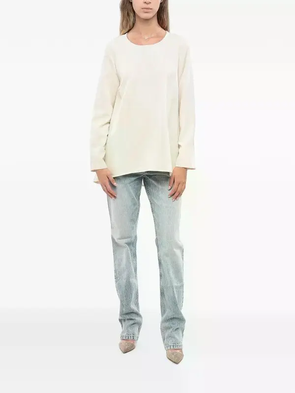 OBLÒ UNIQUE Oversized Asymmetric Blouse